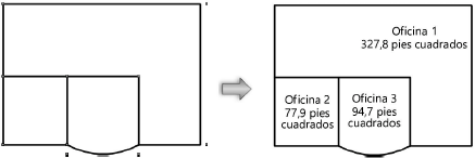 Creación de espacios con polilíneas