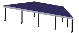 Inserting a stage plug