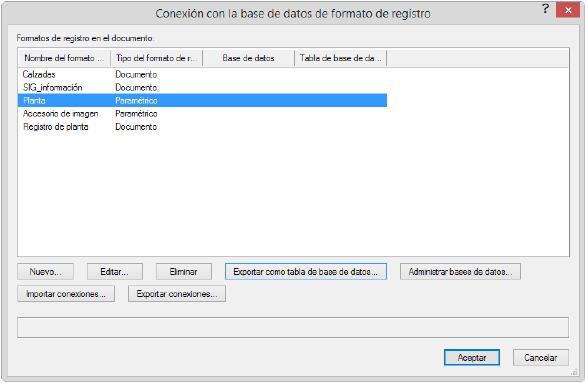 Creación automática de una tabla de base de datos a partir de un ...