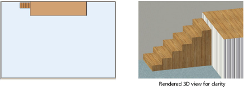Creating basic stage stairs